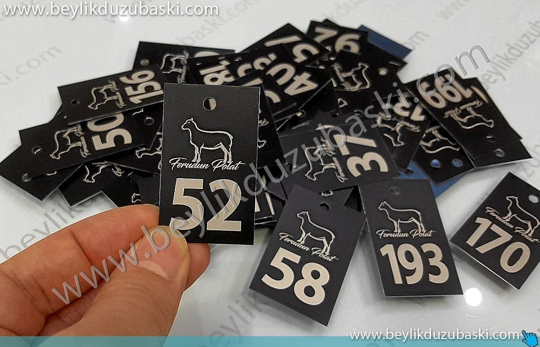 Delikli Metal plaka baskıları - Samsun Ozalit